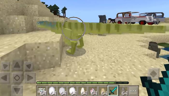 Jurassic Craft Dinosaurs - ResourcePack.info