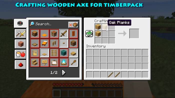 Timber Data Pack for 1.20.6 – 1.19.4 – Instant Tree Chopper