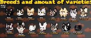 Better Cats Resource Pack for (1.21.6) Animated Cute Cats