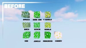 Bushy Leaves Resource Pack for 26.1.3 / Extraordinary Leaves