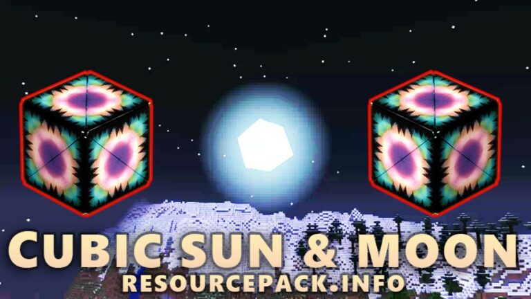 Minecraft Sun and Moon in 3D - Resource Pack Archives - ResourcePack.info