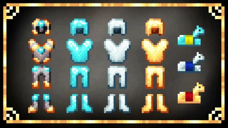 Glistening Materials Resource Pack for 1.21.6 / Polished Materials