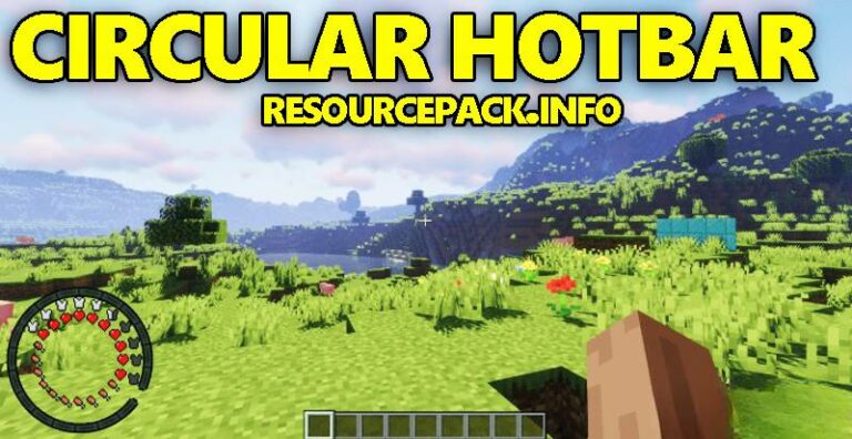 Circular hotbar in Minecraft Archives - ResourcePack.info