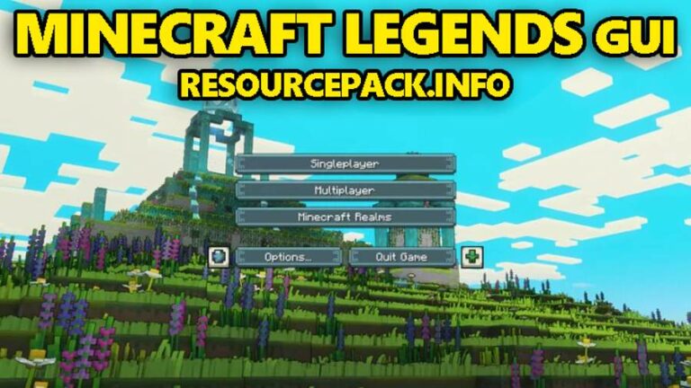 Minecraft Legends GUI 1.21.6 Archives - ResourcePack.info