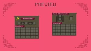 Minecraft Legends GUI Hotbar - ResourcePack.info
