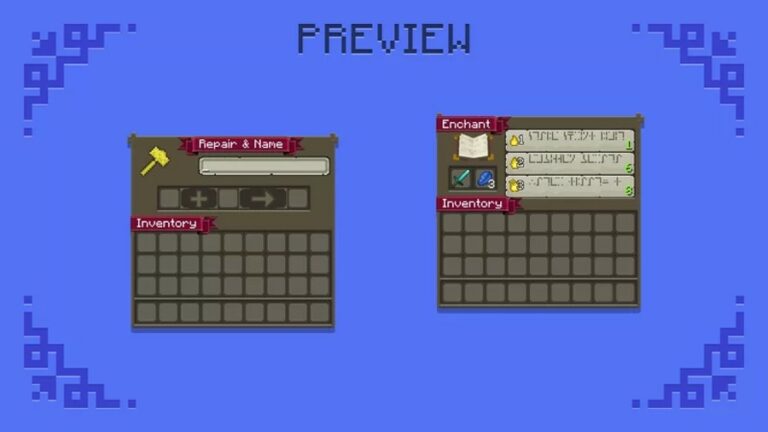 Minecraft Legends GUI Resource Pack 1.21.6 – 1.20.6 – 1.19.4