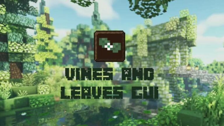 Vines & Leaves GUI 26.1.3 Resource Pack – Leafy Vines