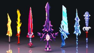 3D Weapons CIT Resource Pack 1.21.6 – Realistic 3D Weapons