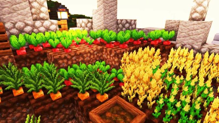 Better Crops 3D Resource Pack 1.21.6 – Realistic Crops in 3D