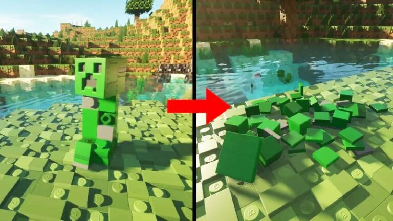 Brixel Resource Pack for 1.21.6 / 1.19.4 / Exotic Tales with Cities